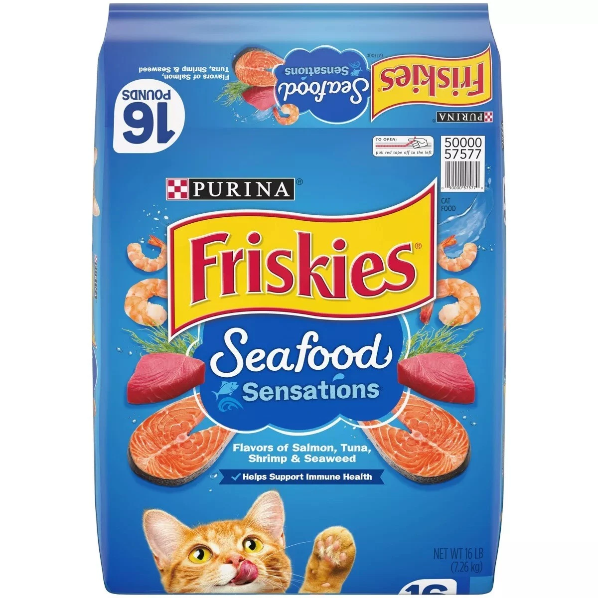 Seafood Sensations with Flavors of Salmon, Tuna, Shrimp & Seaweed Dry ...