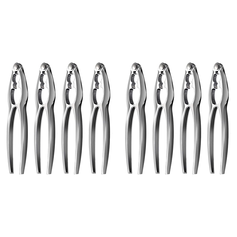 Seafood Tool Kit Lobster Crackers Set of 8, Crab Leg Cracker Tools ...