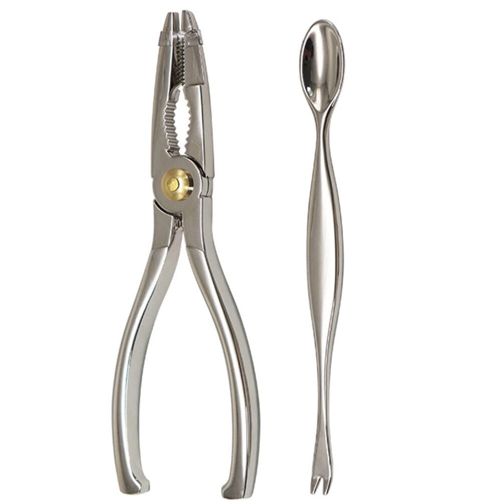 Seafood Tool Set Shrimp Pliers Spoon Crab Lobster Cracker Kitchen Multi ...
