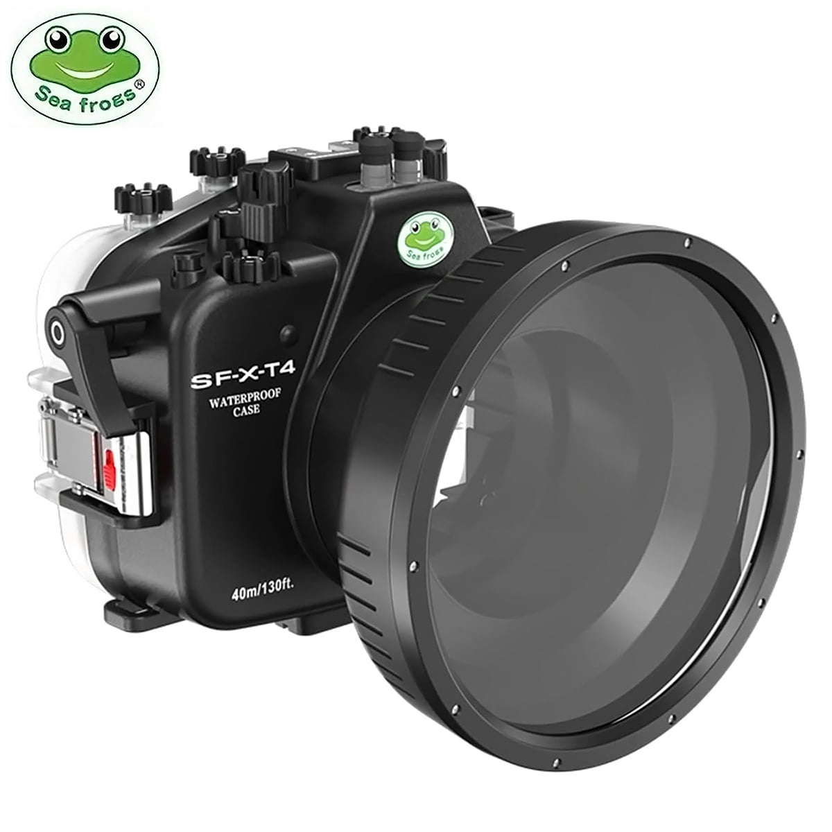 Seafrogs [40M/130FT] Underwater Camera Housing Waterproof Scuba Case for Fujifilm X-T4 Fuji xt4 ...