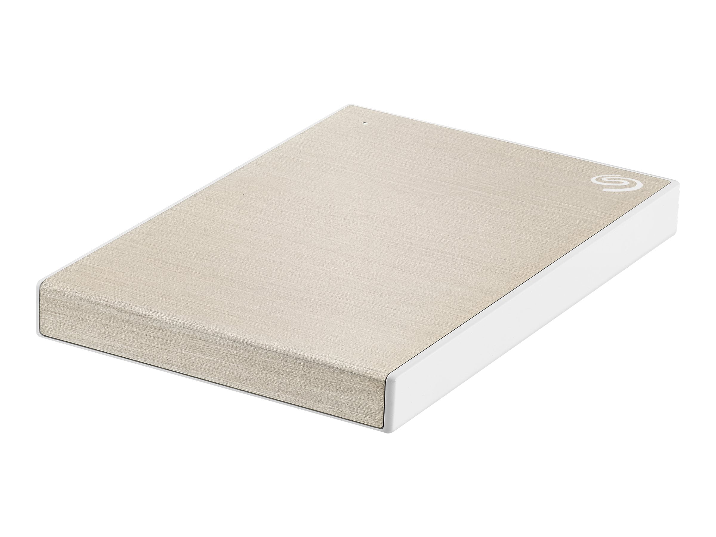 Seagate 2TB Backup Plus Slim Portable External Hard Drive (Gold ...