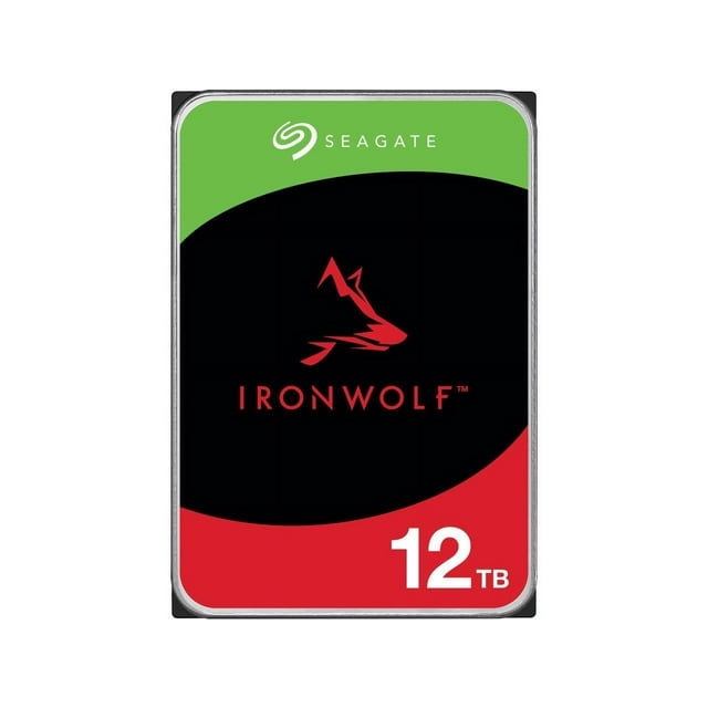 Seagate IronWolf 12TB NAS Hard Drive 7200 RPM 256MB Cache SATA 6.0Gb/s ...