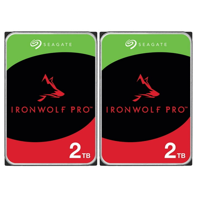 Seagate IronWolf Pro 2TB 2-Pack | HDDs for ecommerce - Walmart Business ...