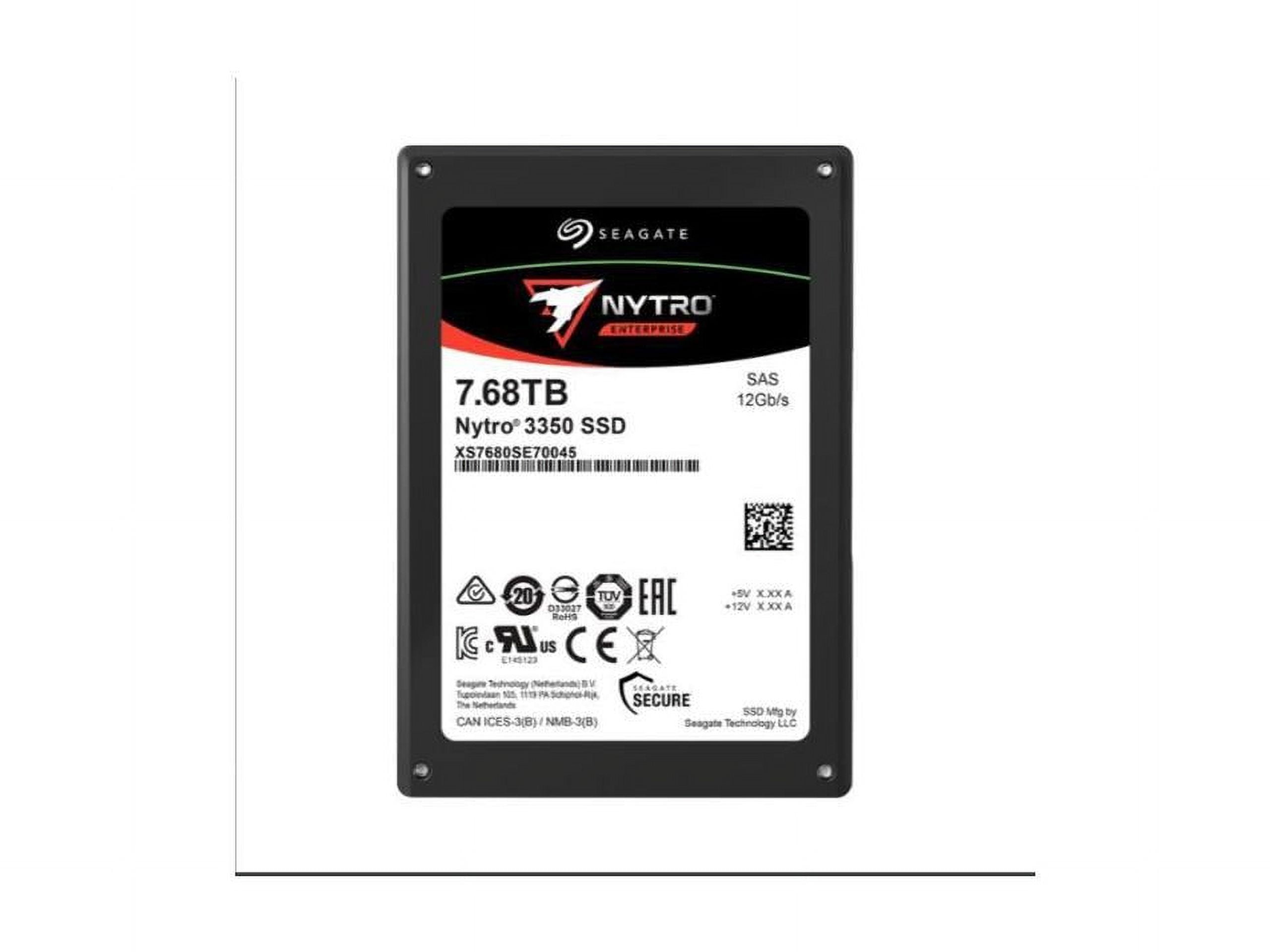Seagate Nytro 3000 XS7680SE70045 7.68 TB Solid State Drive - 2.5 ...