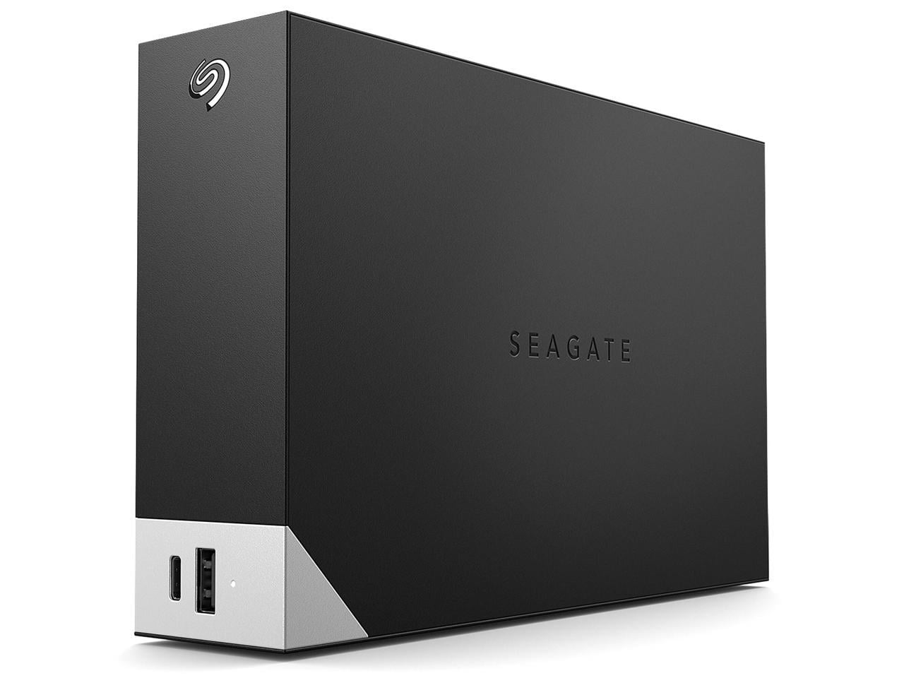 Seagate One Touch 10TB USB-C and USB 3.0 3.5" External Desktop Drive ...