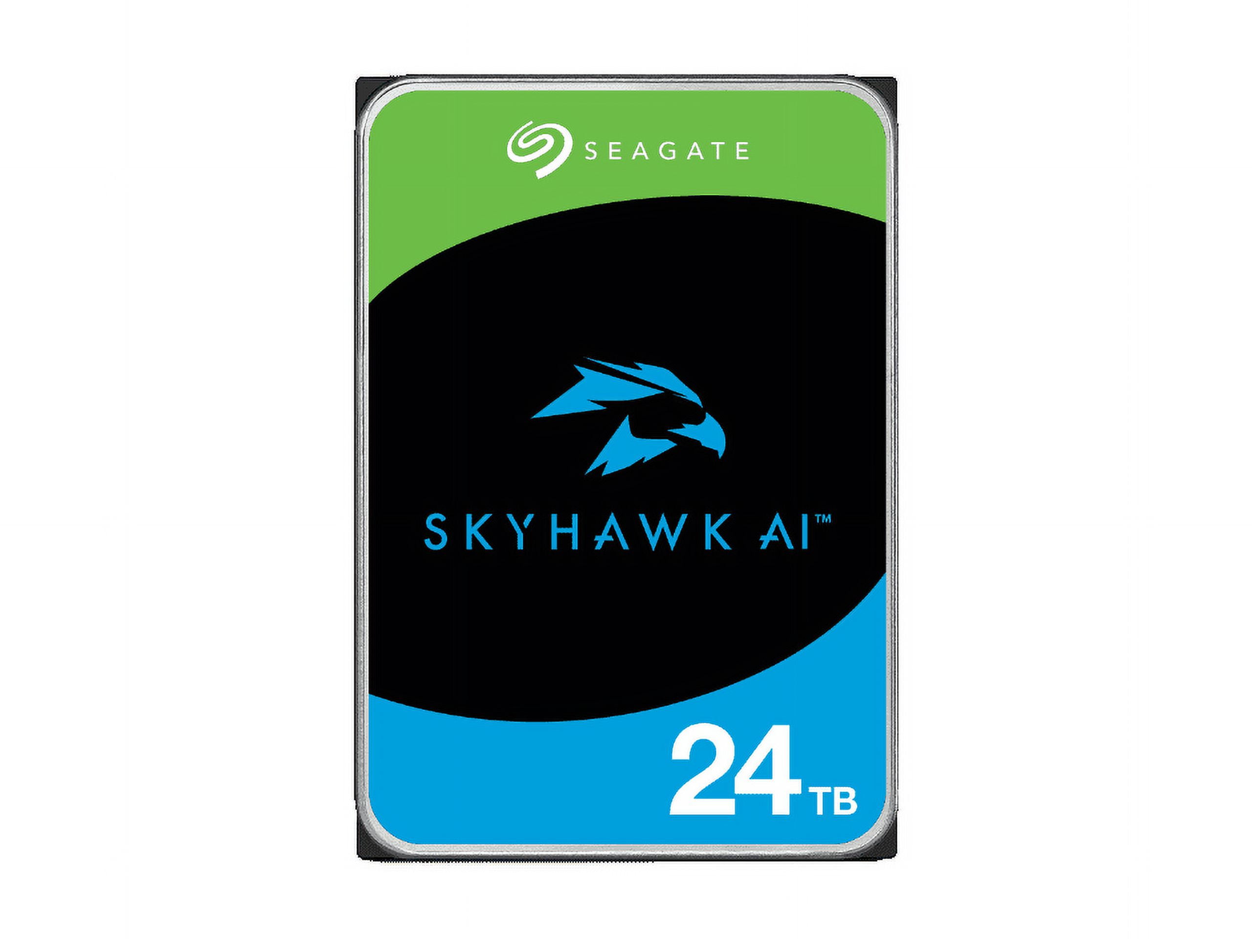 "Seagate SkyHawk AI 24TB Internal Hard Drive, 7200 RPM, 512MB Cache ...