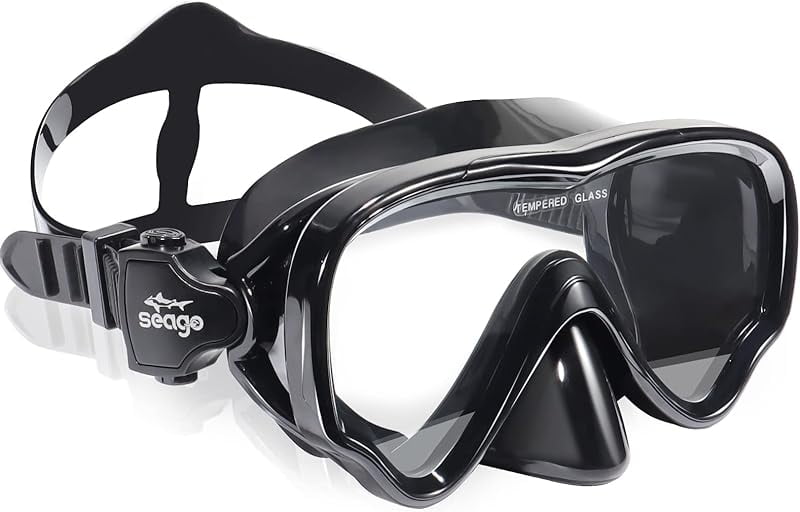 Seago Kids Swim Goggles Snorkel Diving Mask for Youth(5-15), Anti-Fog ...