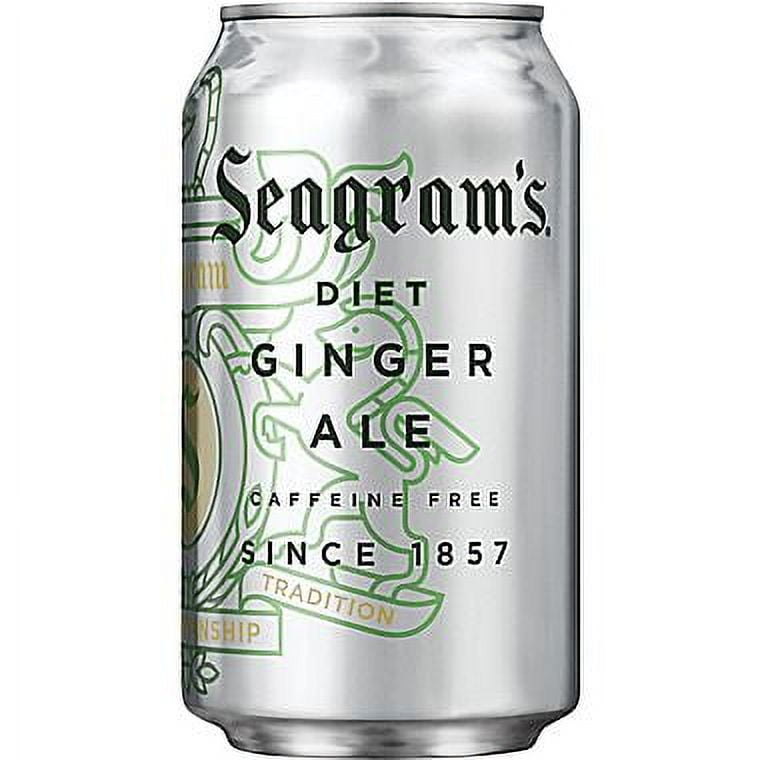 Seagram's Diet Ginger Ale 12 oz Cans - Pack of 24 - Walmart.com
