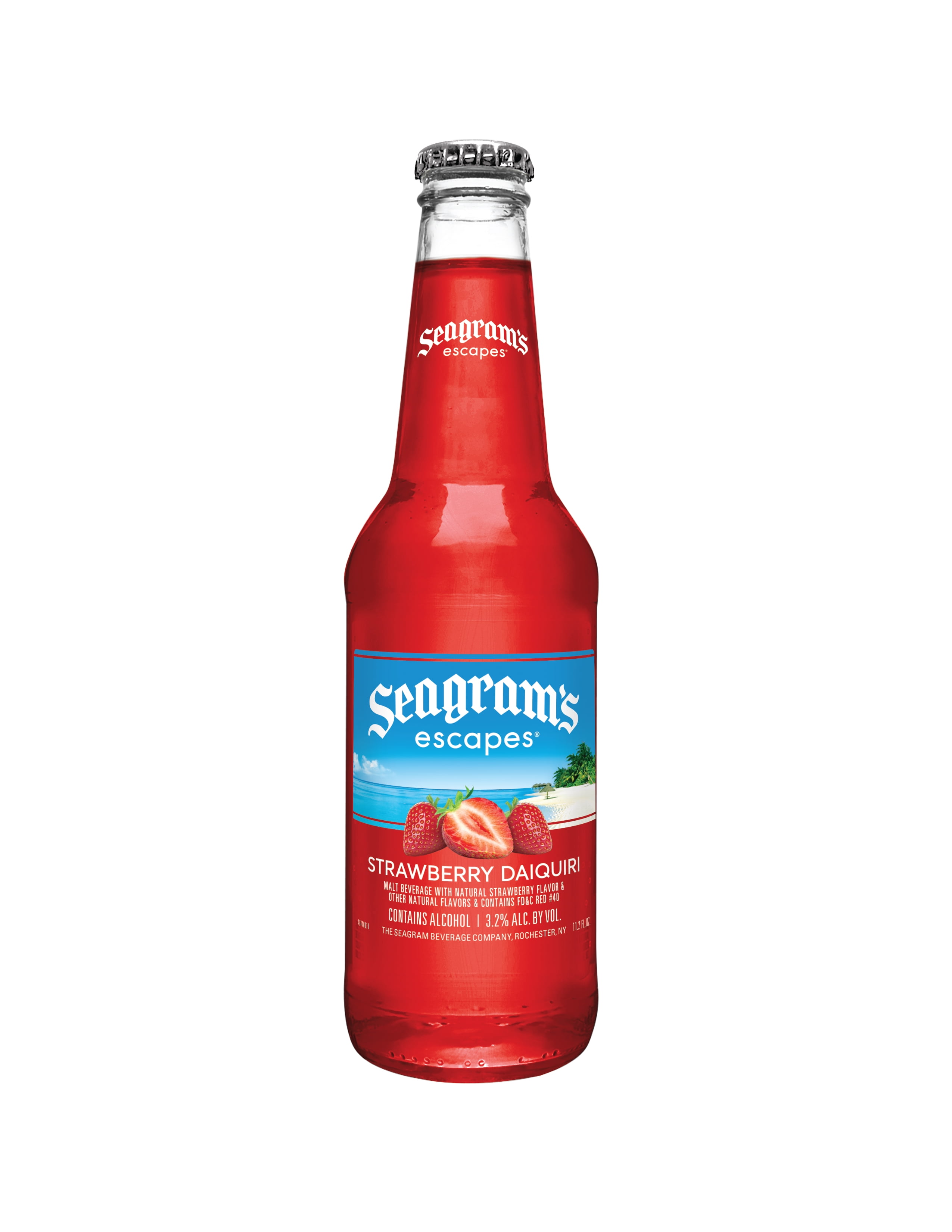 Seagram's Escapes Strawberry Daiquiri Cocktail, 11.2 fl oz - Walmart.com