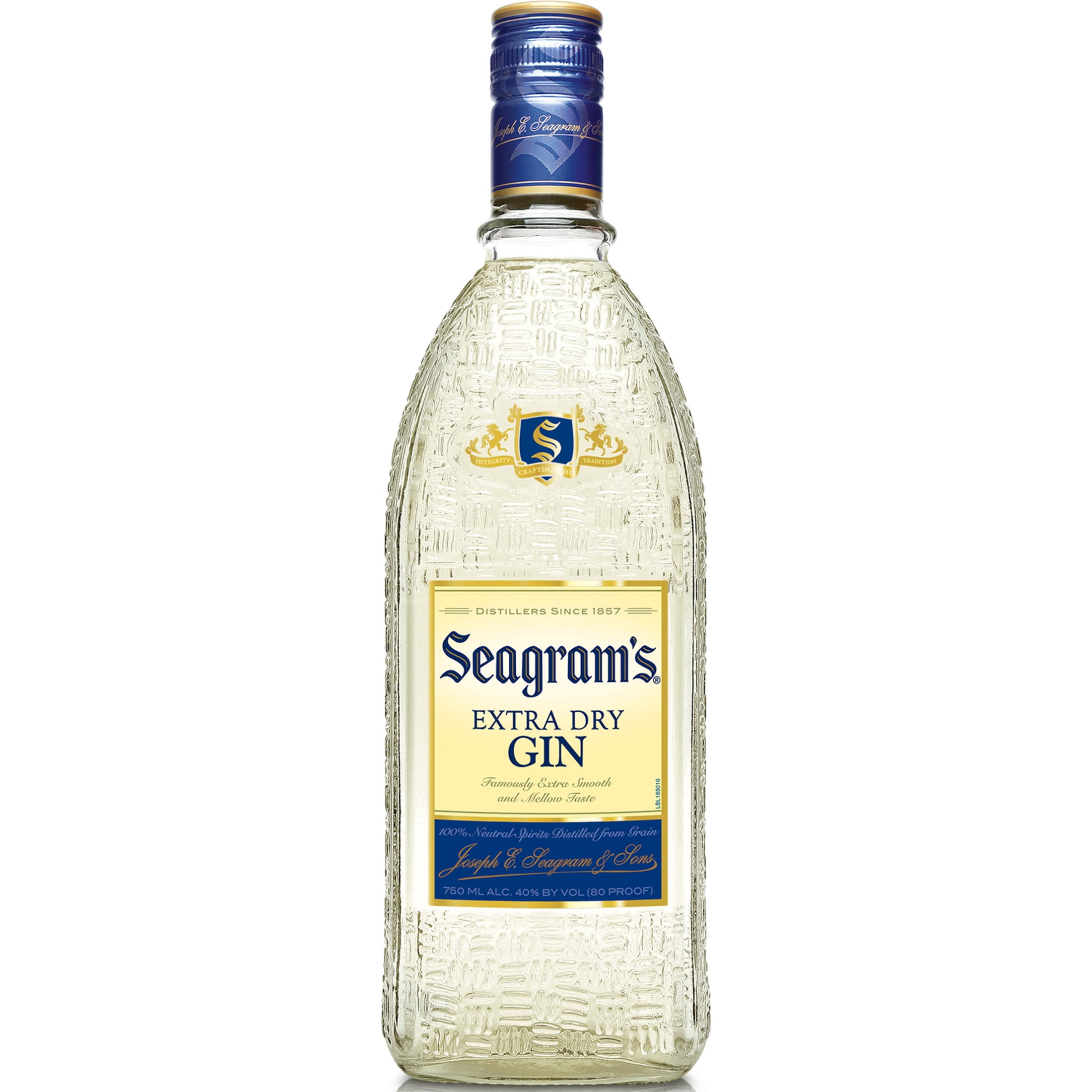 Seagram's Extra Dry Gin 750 ml, 80 Proof - Walmart.com