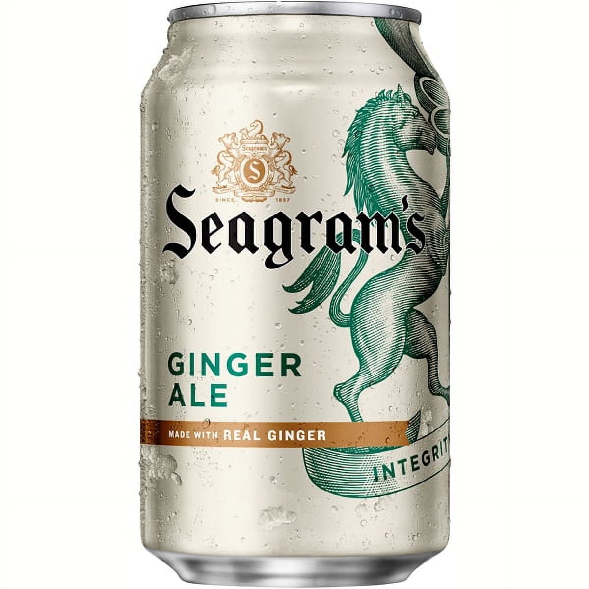 Seagram's Ginger Ale 12 oz Cans *24 Pack - Walmart.com