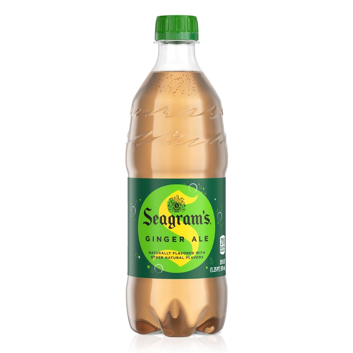 Seagram's Ginger Ale - 20 fl oz Bottle - Walmart.com