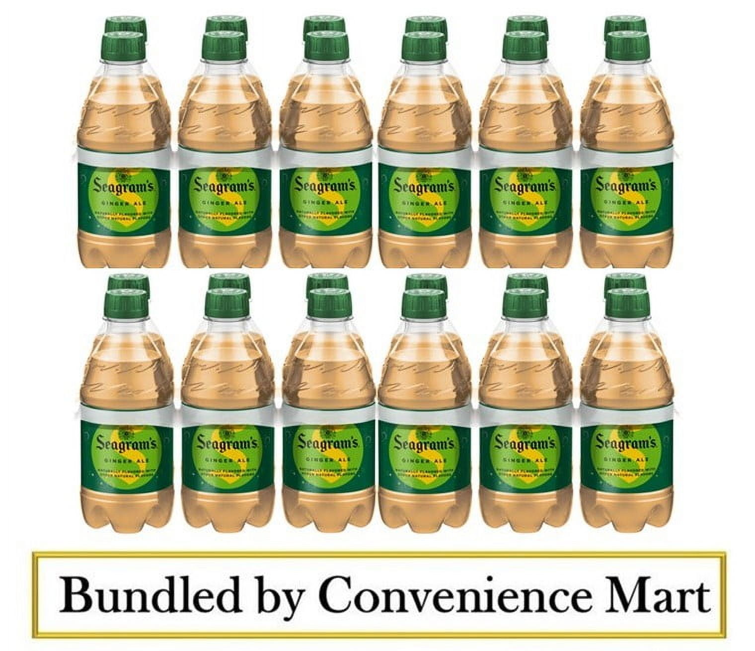 Seagram's Ginger Ale Bottles, 12 fl oz, 6 Pack, 4 Sets - Walmart.com