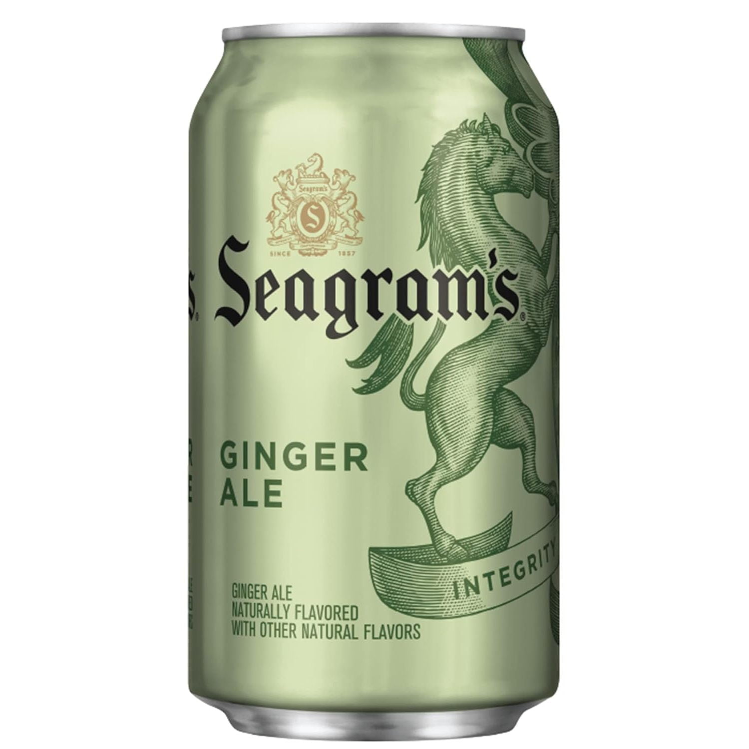Seagram's Ginger Ale Mini Cans, 7.5 Oz, 18 Pack, In ZJQF Ship Safe Box ...
