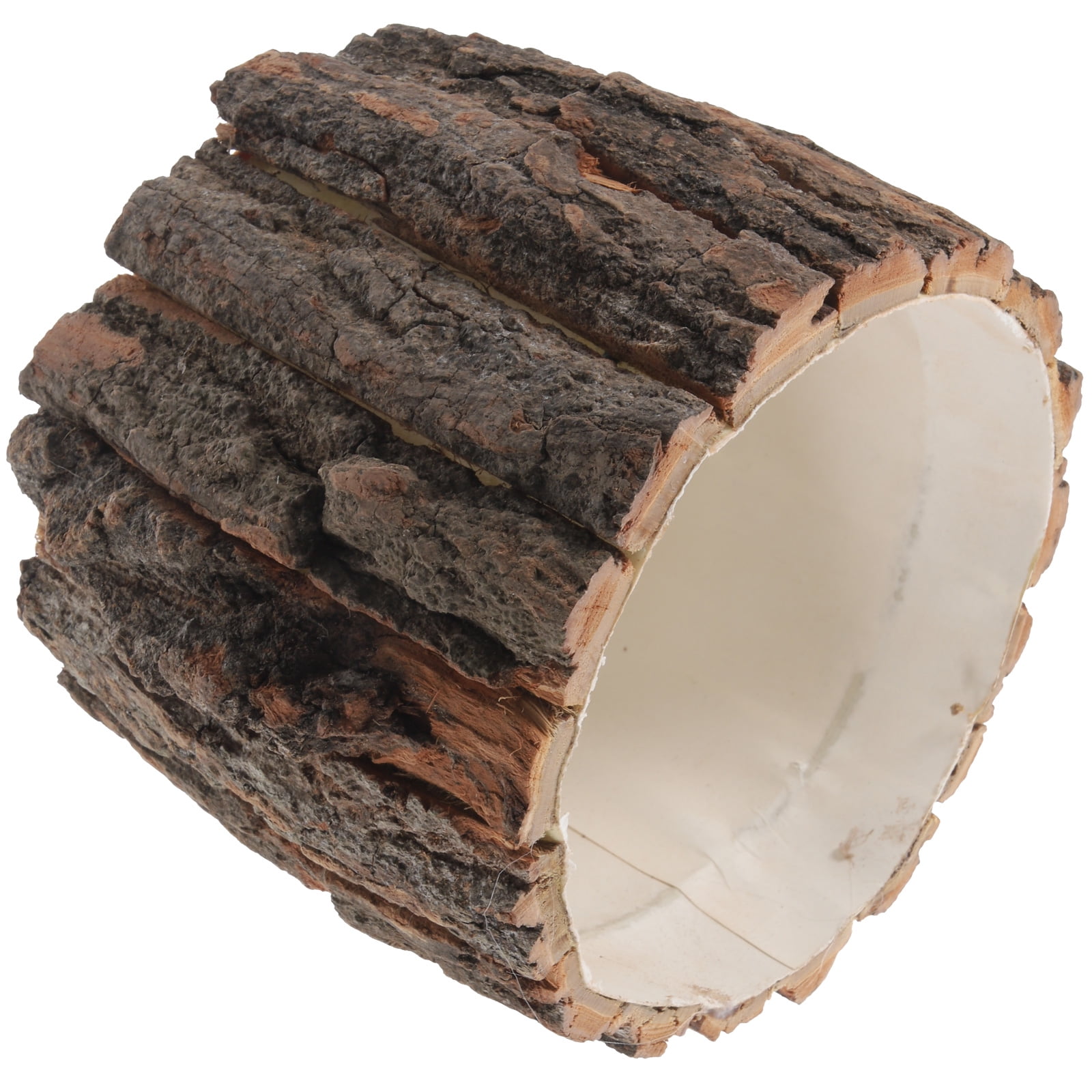 Seagrass Basket Pastoral Flower Box Succulent Log Planter Bark ...