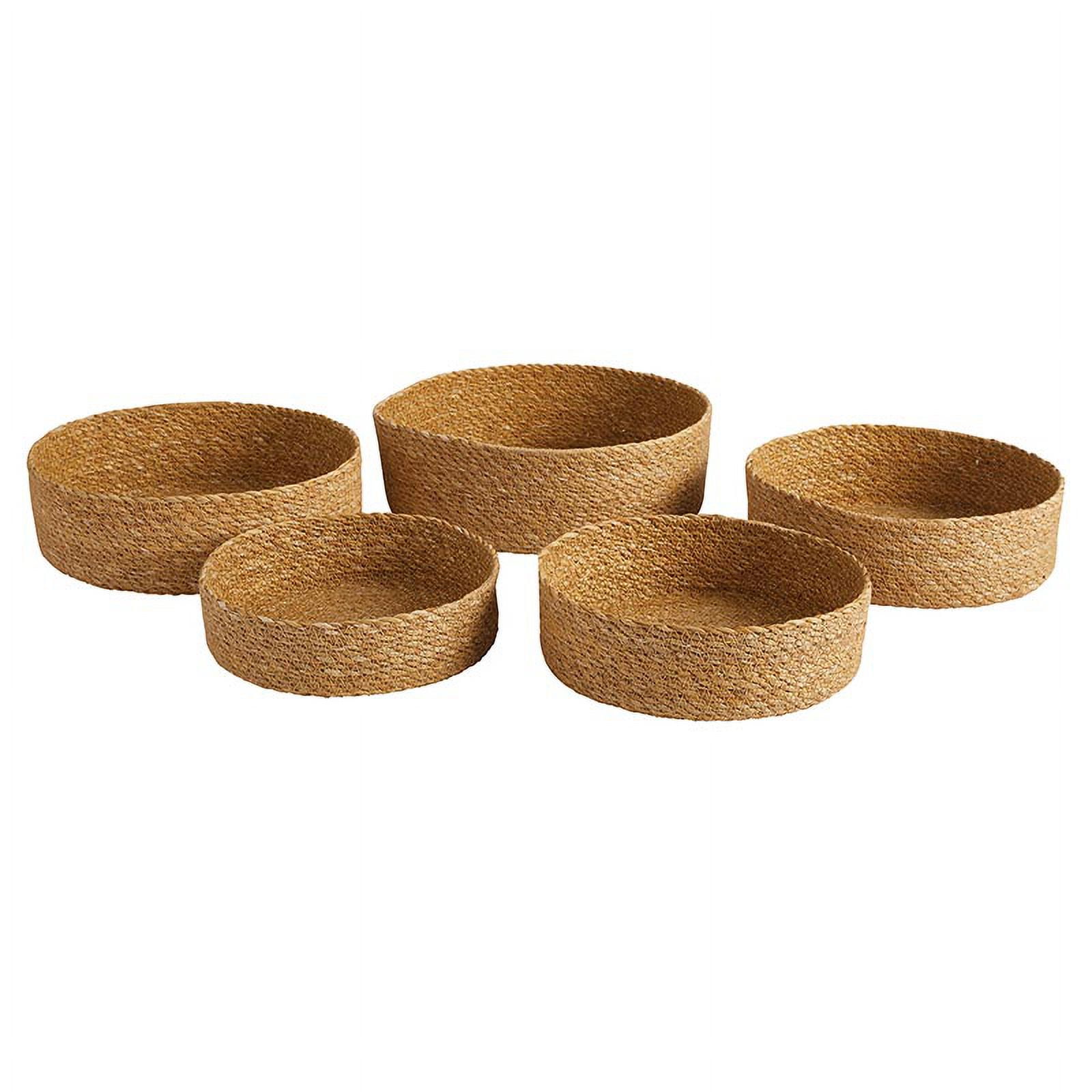 Seagrass Short Baskets S/5 - Walmart.com