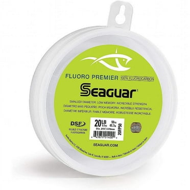 Seaguar InvizX 100% Fluorocarbon Fishing Line 17lbs, 1000yds Break ...