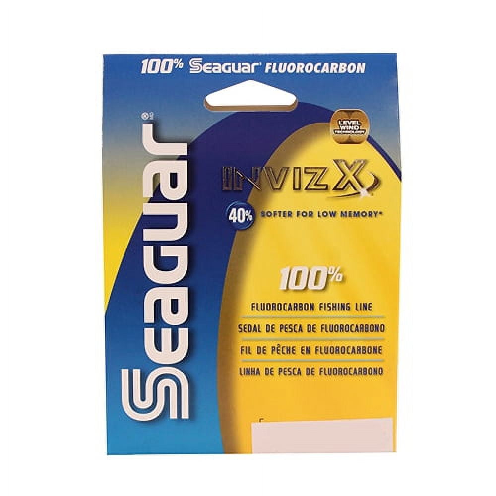 Seaguar Invizx Freshwater 100% Fluorocarbon Fishing Line 20lbs, 200yds ...