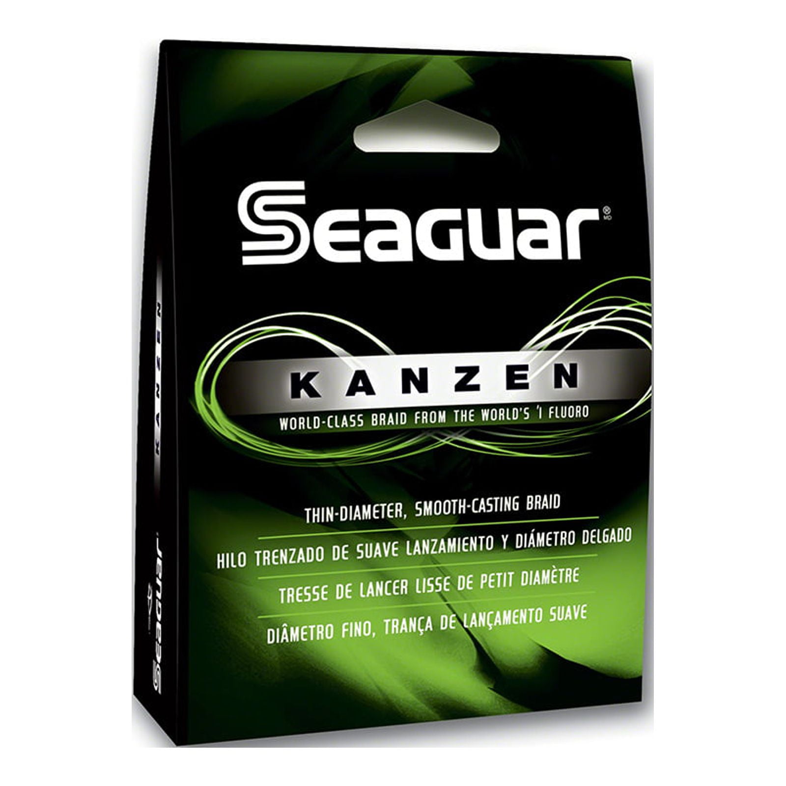 Seaguar Kanzen Braid Fishing Line, 40lb, 150yd Spool, Green - Walmart.com