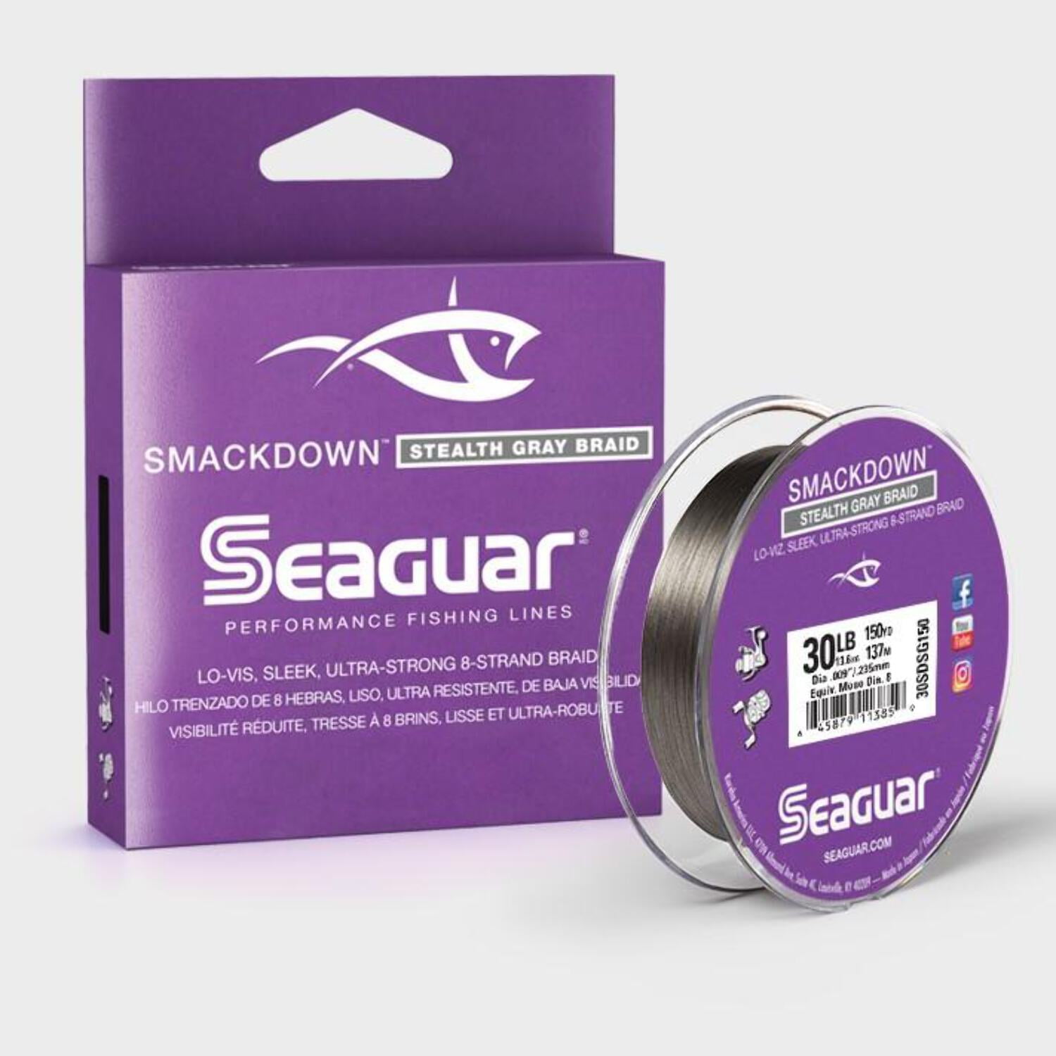 Seaguar Smackdown Braided Fishing Line - Walmart.com