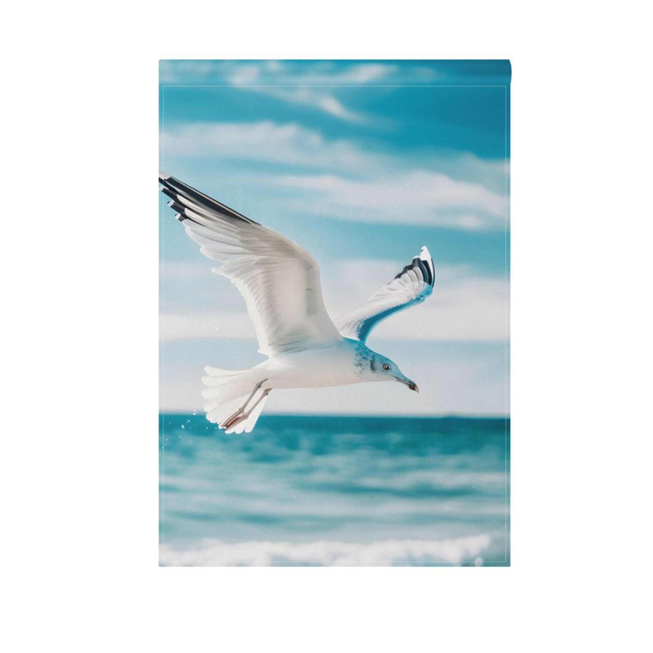 Seagull Bird Flying Sky Garden Flag 28"x40" Double-Sided Yard Flags for ...