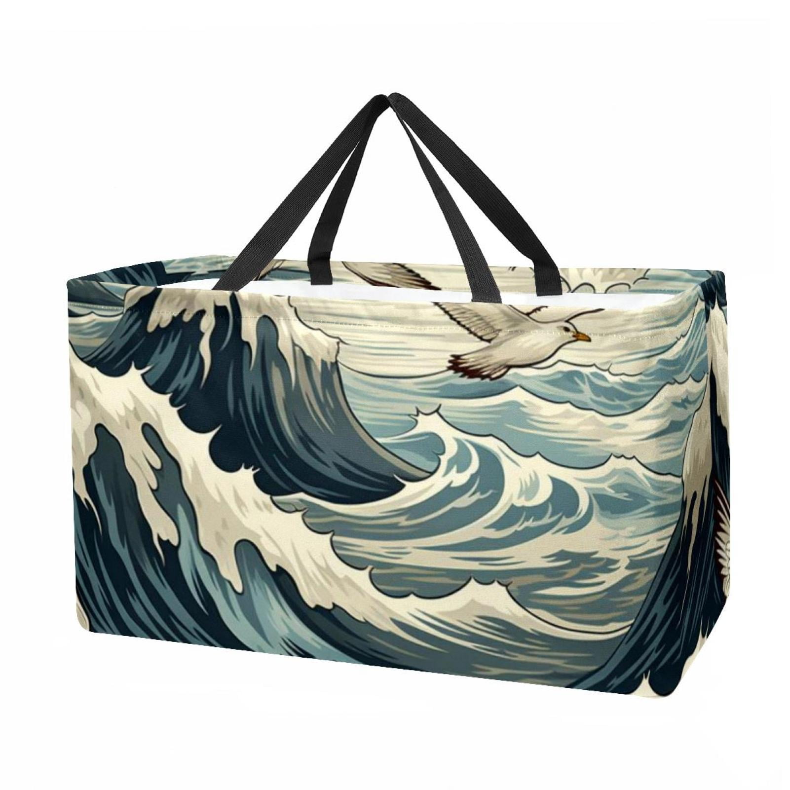 Seagull Collapsible Oxford Cloth Storage Bin: Reusable, Foldable, and ...