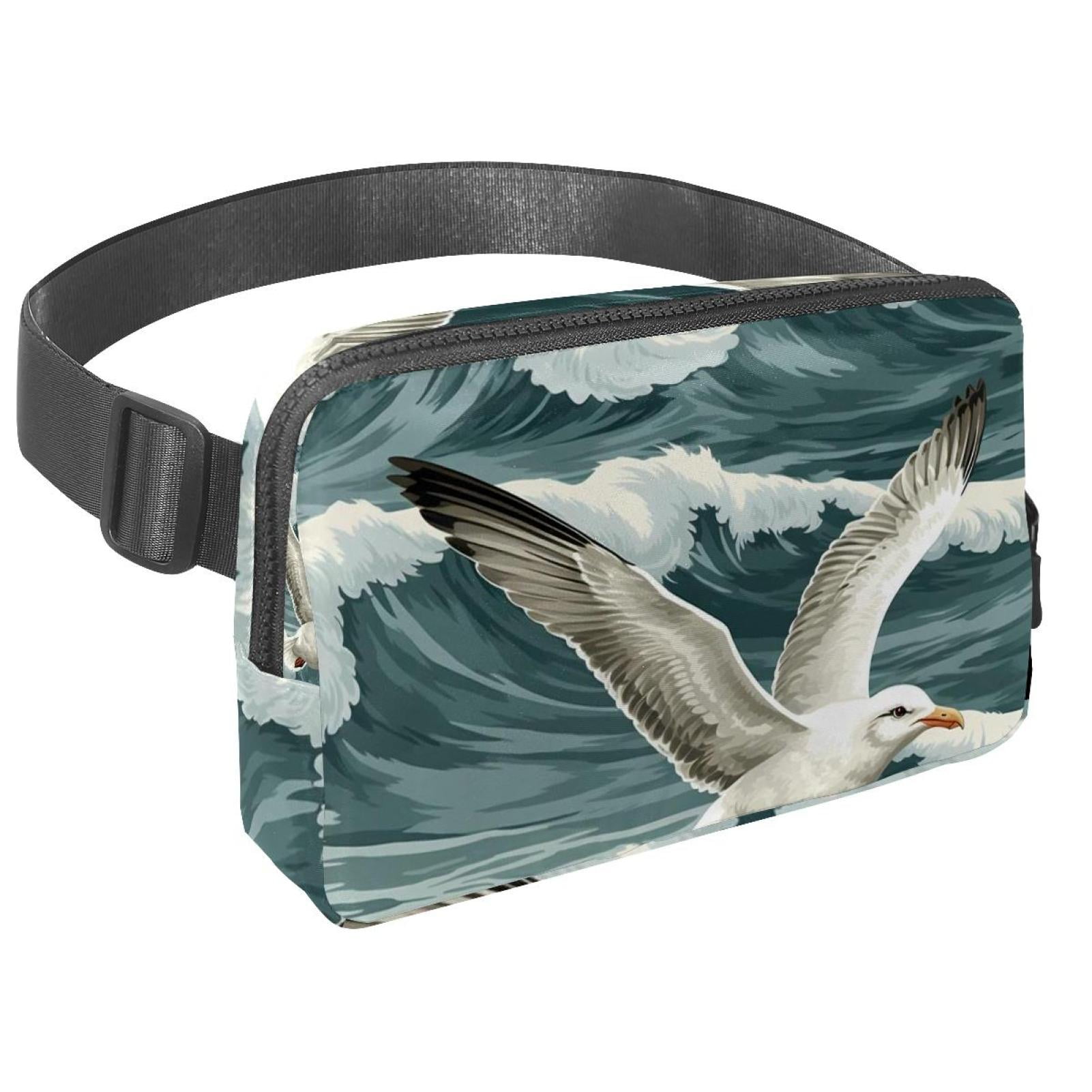 Seagull Cross Body Bag Waist Packs Fanny Pack Lightweight Adjustable ...