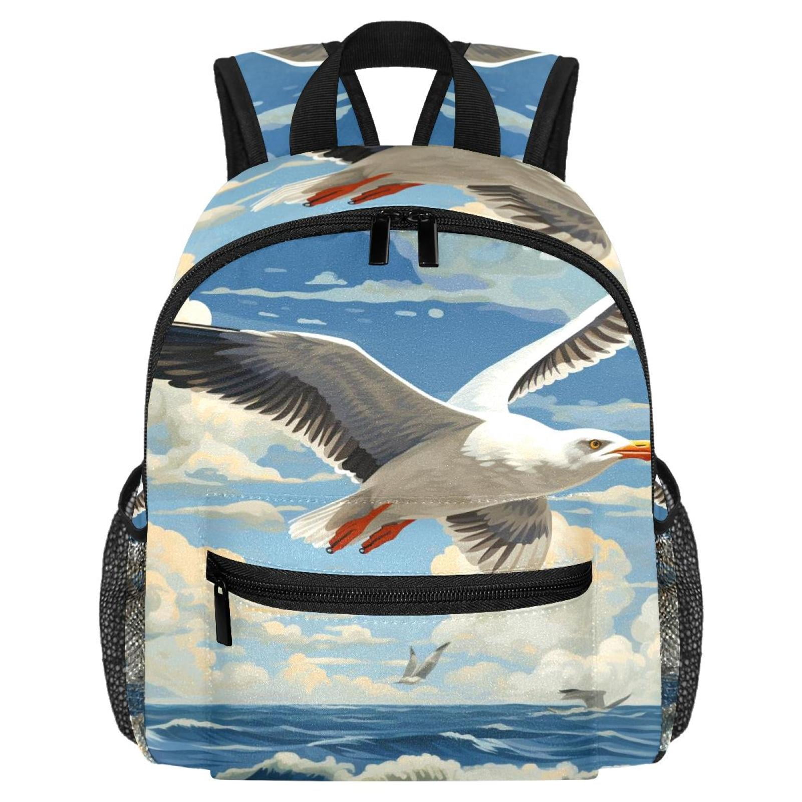 Seagull Diaper Backpack with Adjustable Shoulder Strap, Large Capacity ...