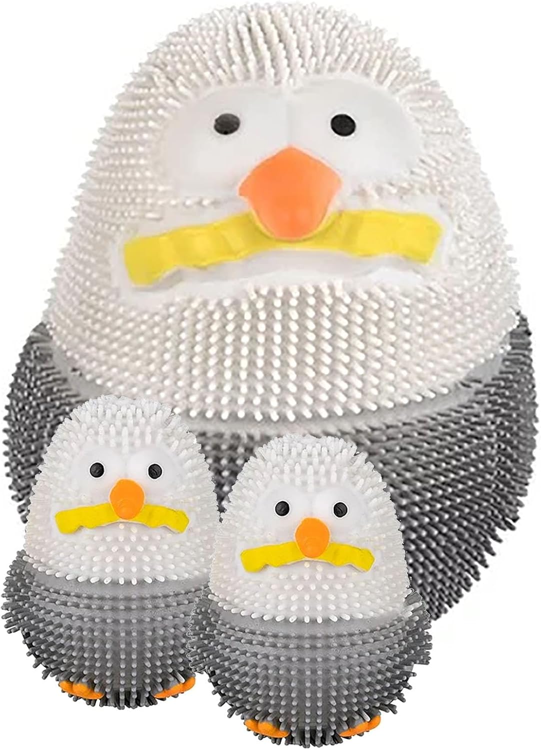 Seagull Family - Set of 3 Puffer Air- Filled Squeeze Stress Balls Gull ...