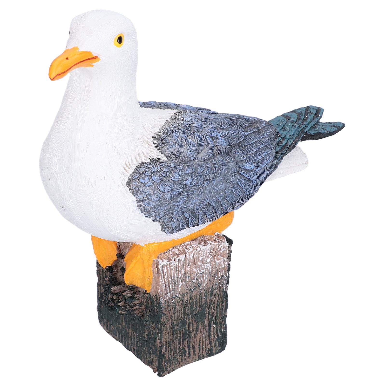 Seagull Figurine Decorations Cute Appearance Lifelike Nautical Decor ...