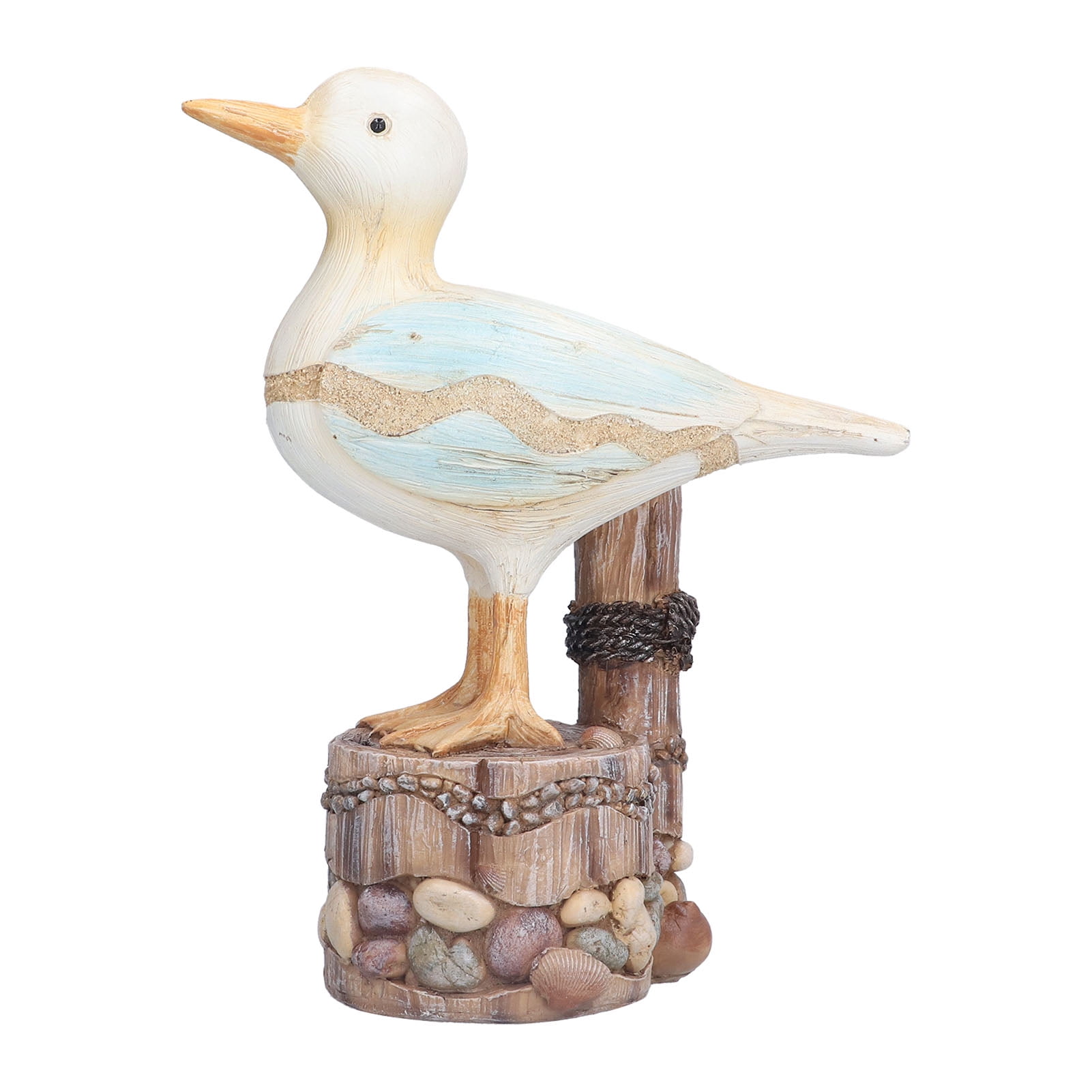 Seagull Figurine Simulation Resin Seagull Figurine Funny Appearance and ...