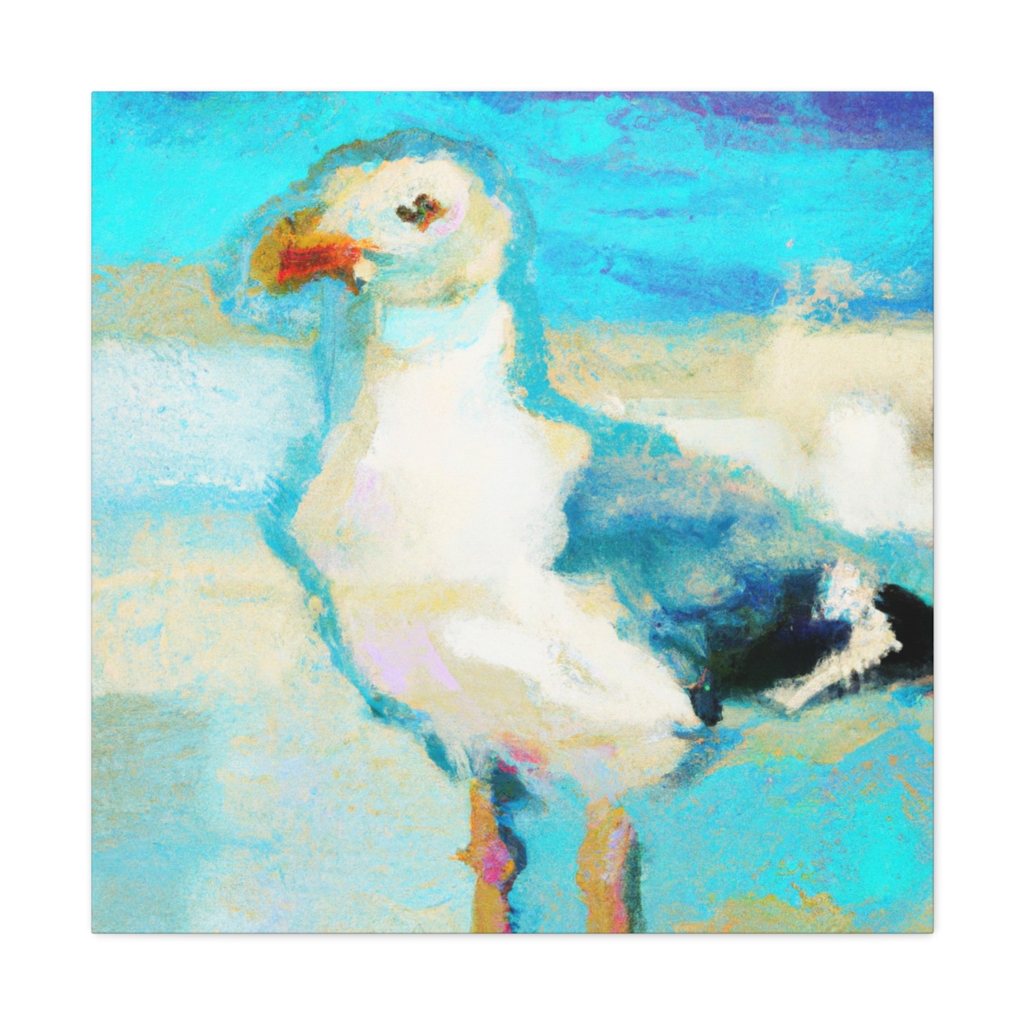 "Seagull In Flight" - Canvas - Walmart.com