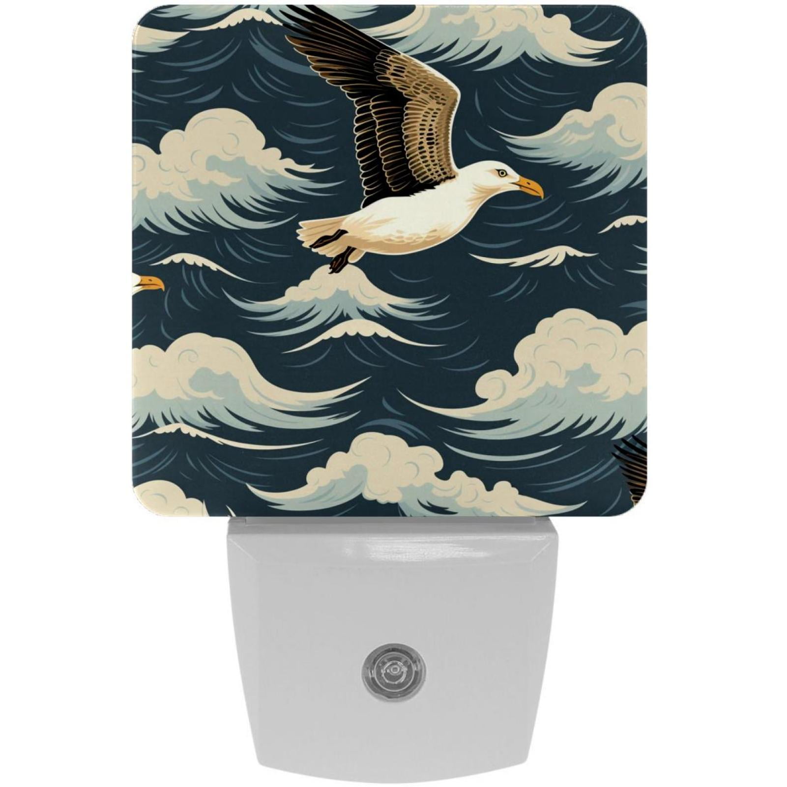 Seagull LED Square Night Lights - Bedside Lighting Solution for a ...