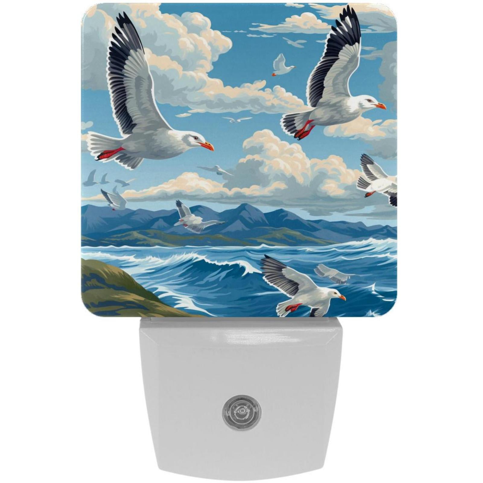 Seagull LED Square Night Lights - Bedside Lighting Solution for a ...