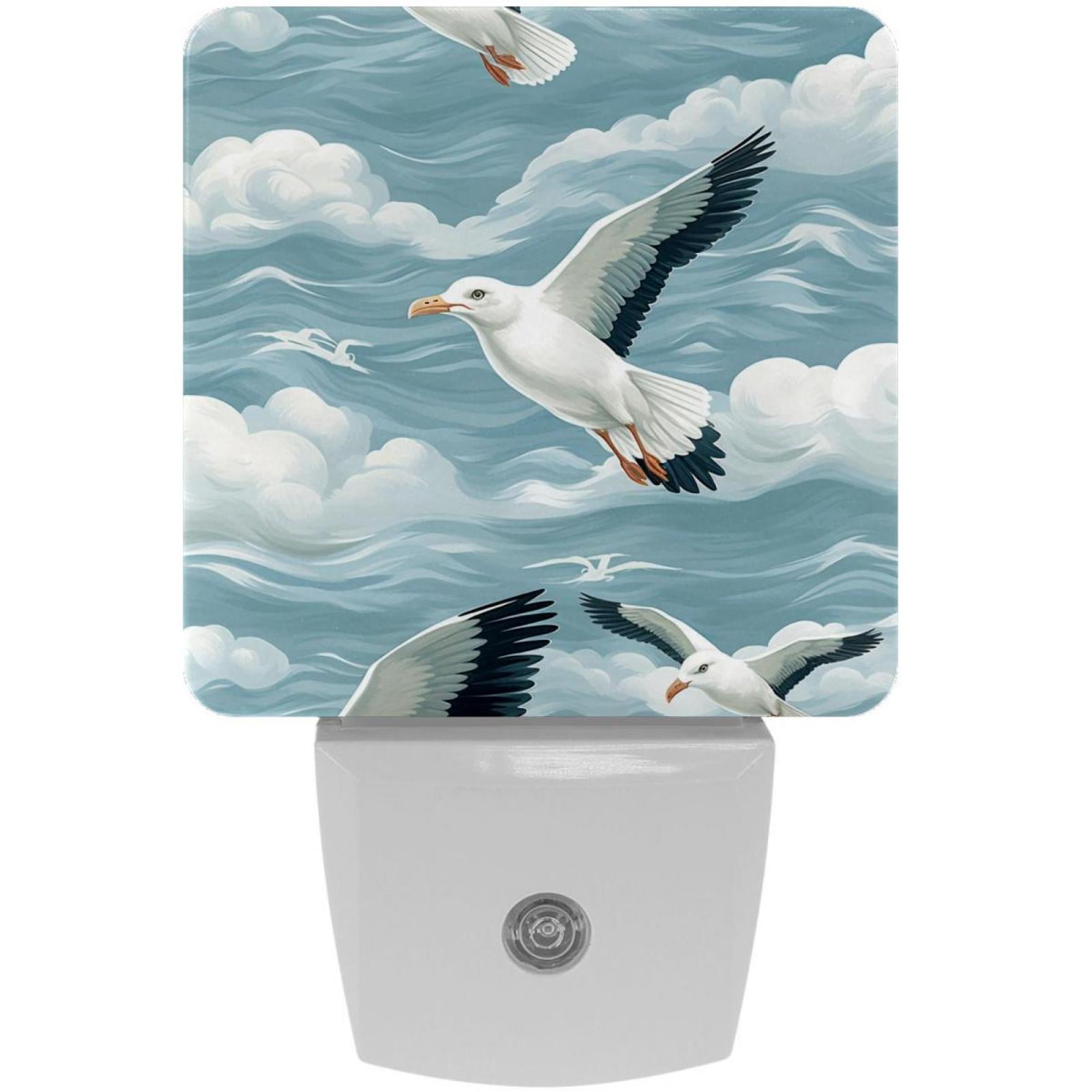 Seagull LED Square Night Lights - Small and Bright Illumination for ...