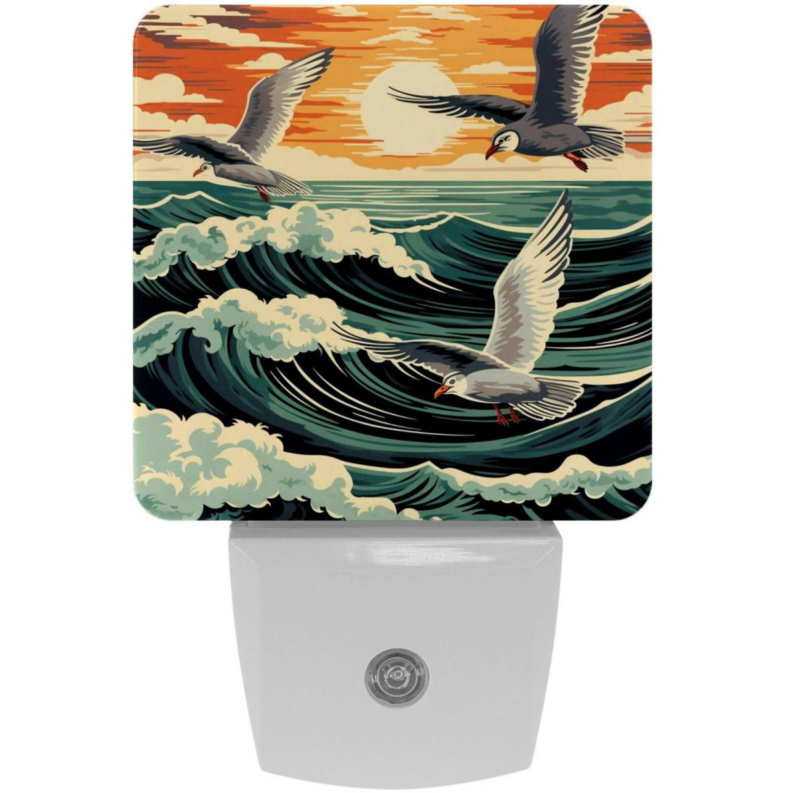 Seagull LED Square Night Lights - Stylish and Energy-Efficient ...