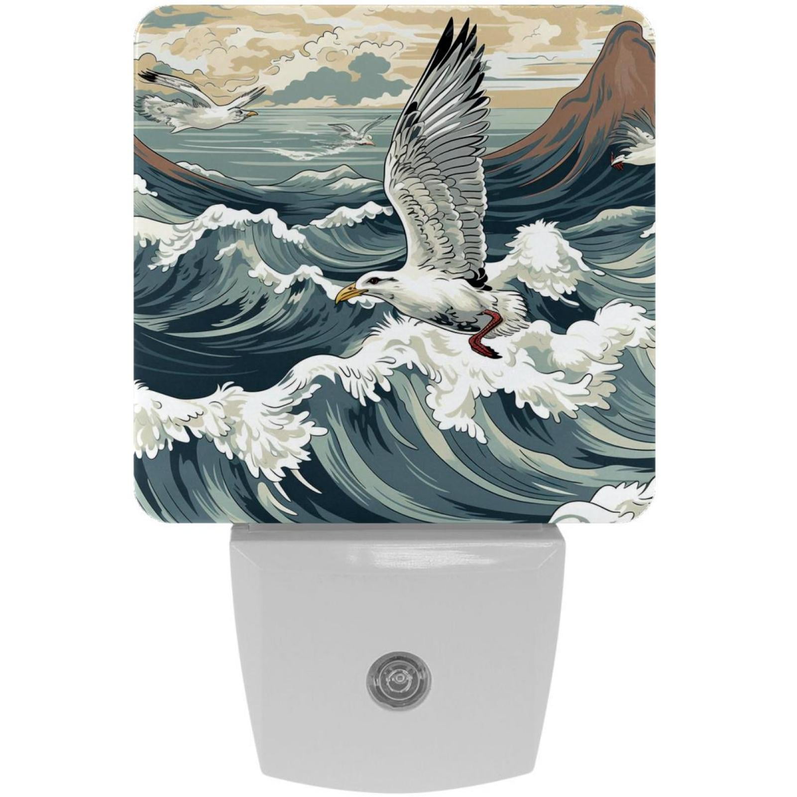 Seagull LED Square Night Lights - Stylish and Energy-Efficient Room ...