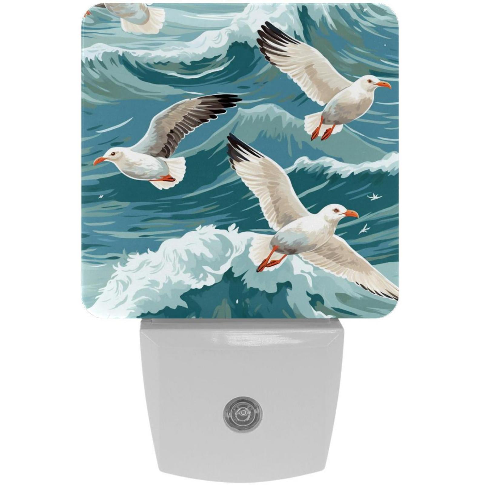 Seagull LED Square Night Lights - Stylish and Energy-Efficient Room ...