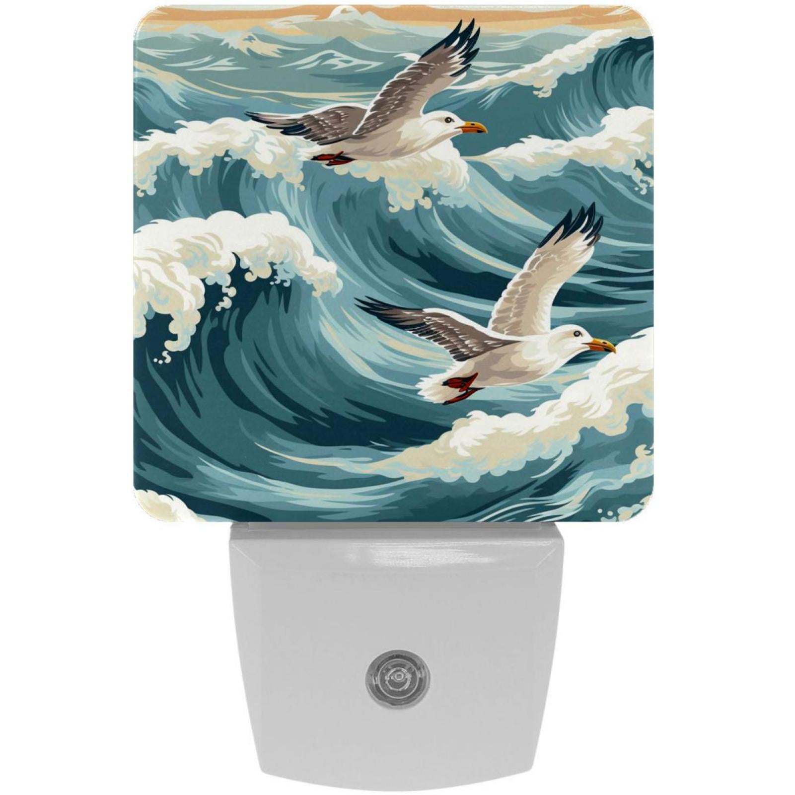 Seagull LED Square Night Lights - Stylish and Energy-Efficient Room ...