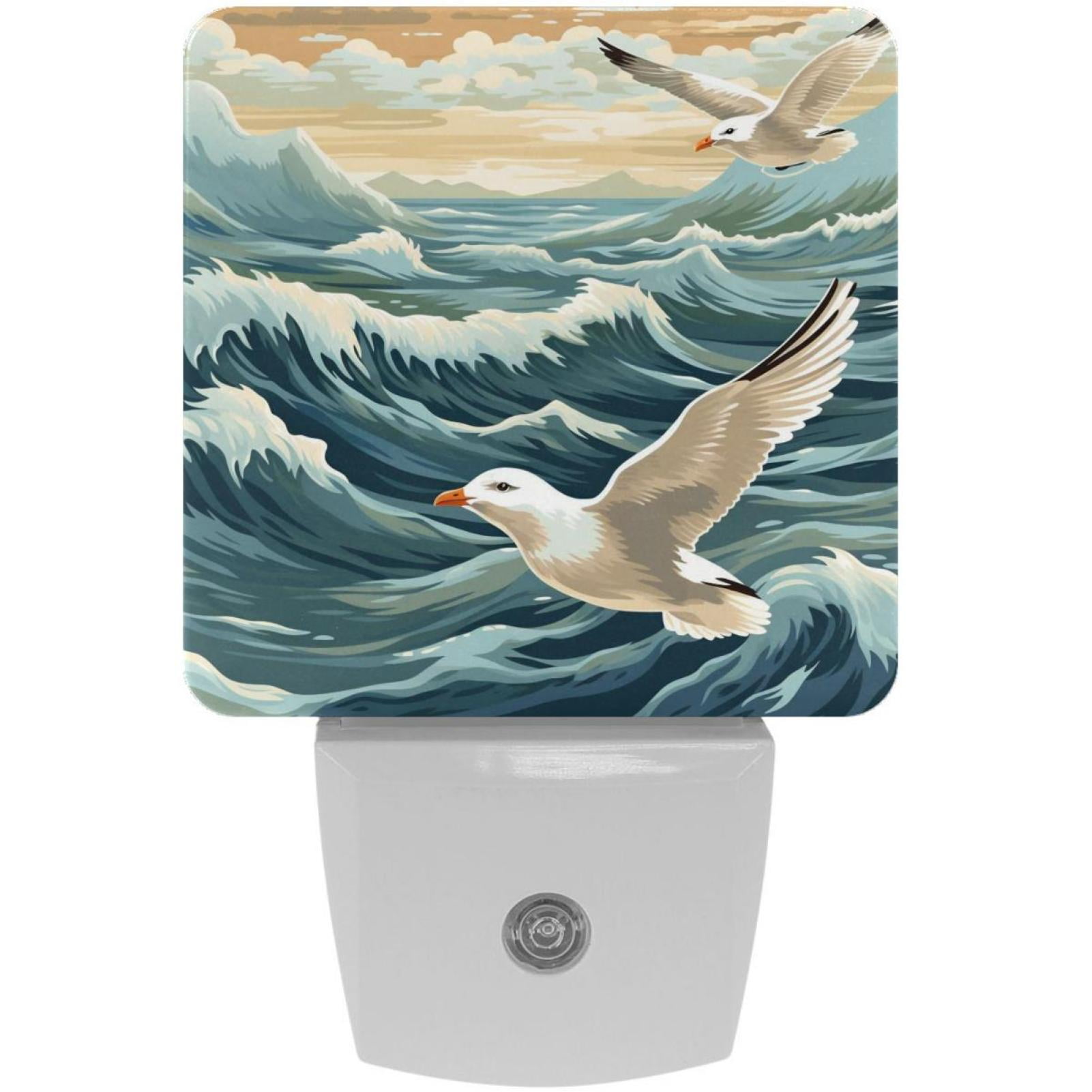 Seagull LED Square Night Lights - Stylish and Energy-Efficient Room ...