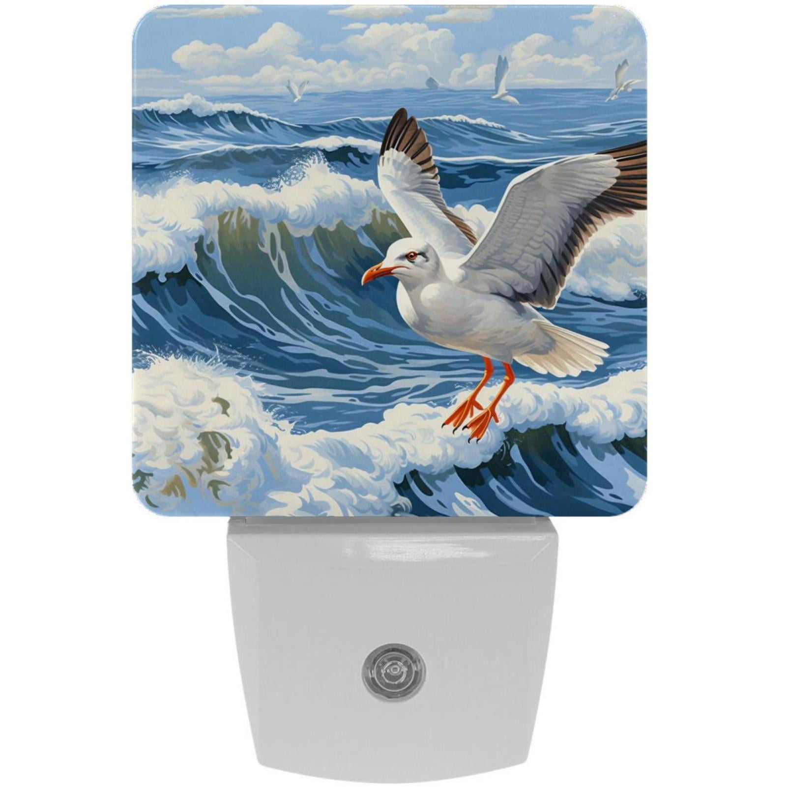 Seagull LED Square Night Lights - Small and Stylish Energy-Saving Lamps ...