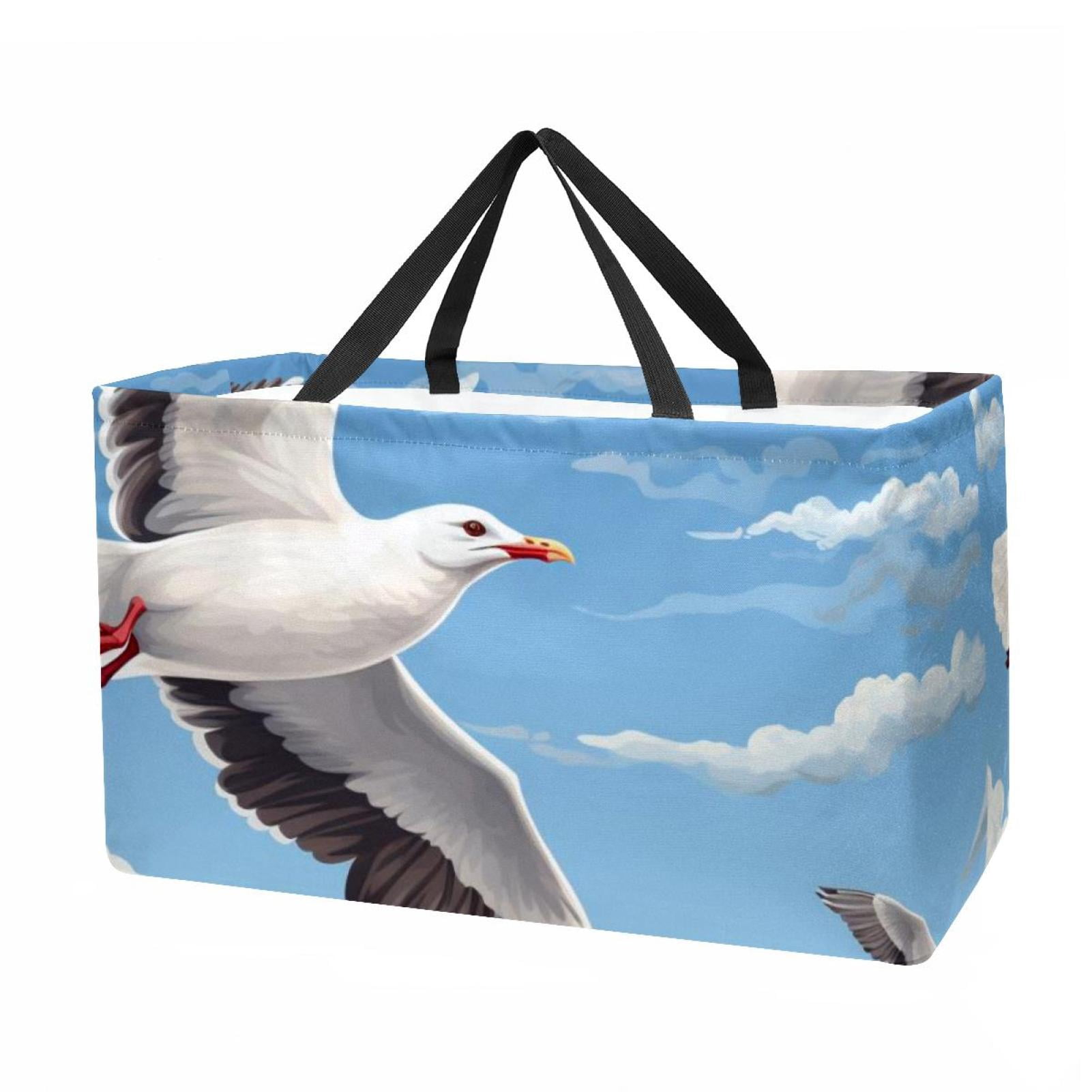 Seagull Large Capacity Reusable Foldable Oxford Cloth Storage Bin ...