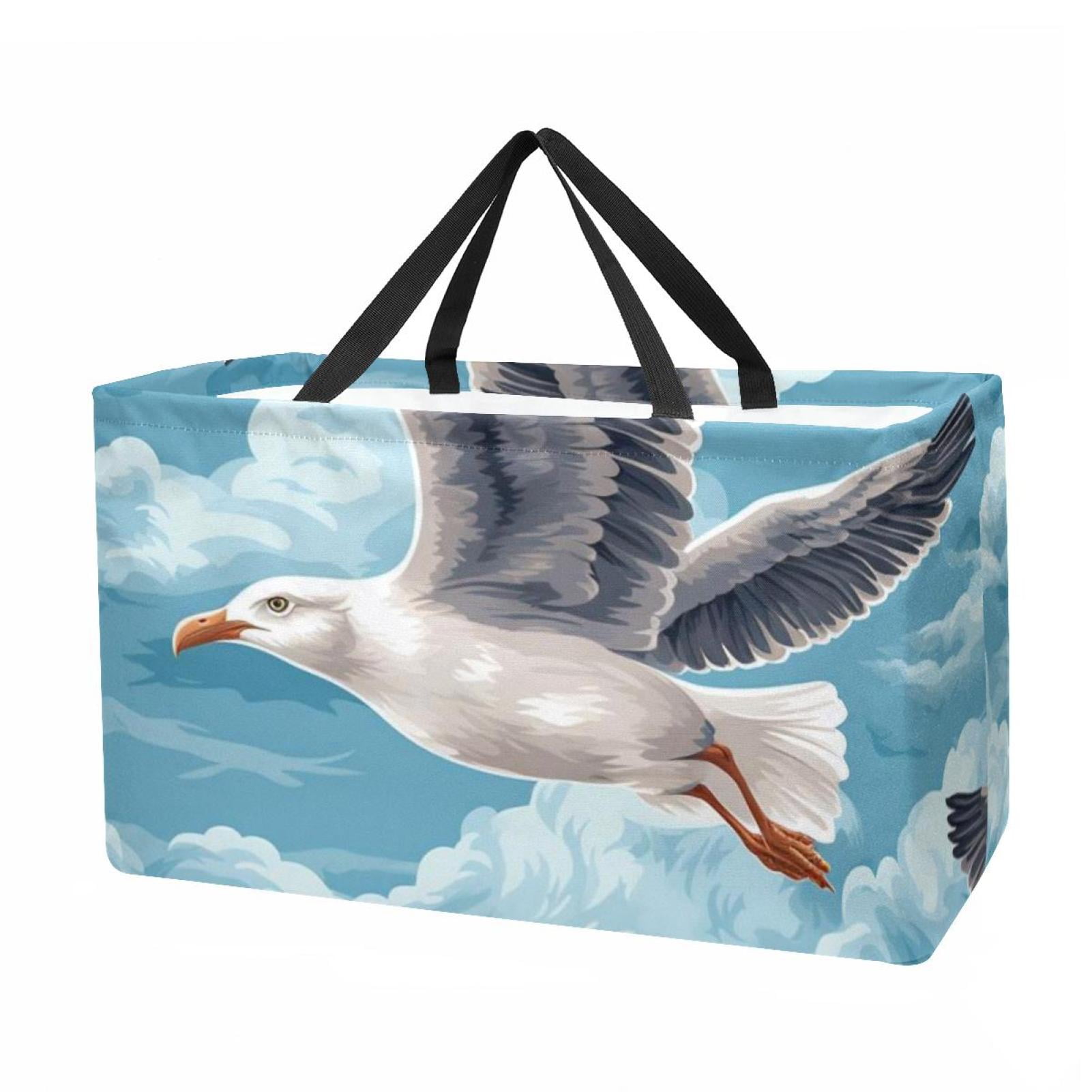 Seagull Large Capacity Reusable Foldable Oxford Cloth Storage Bin ...