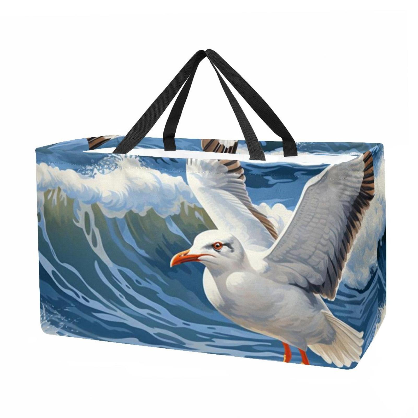 Seagull Large Capacity Reusable Oxford Cloth Laundry Organizer ...