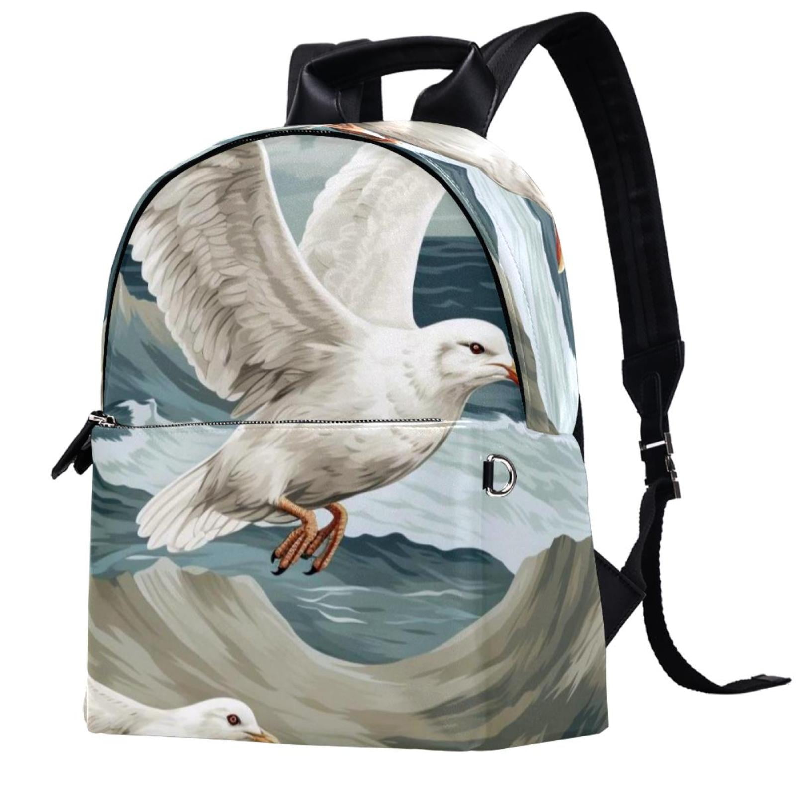 Seagull Leather Gym Backpack for Men Women Teens | Large Capacity ...