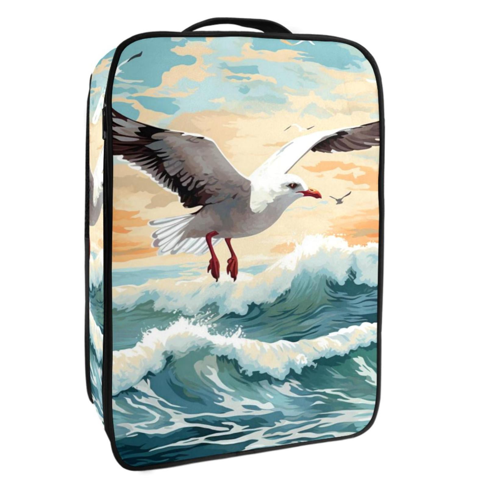 Seagull Polyester Shoe Organizer Box 23x31cm 9x12in | Closet Storage ...