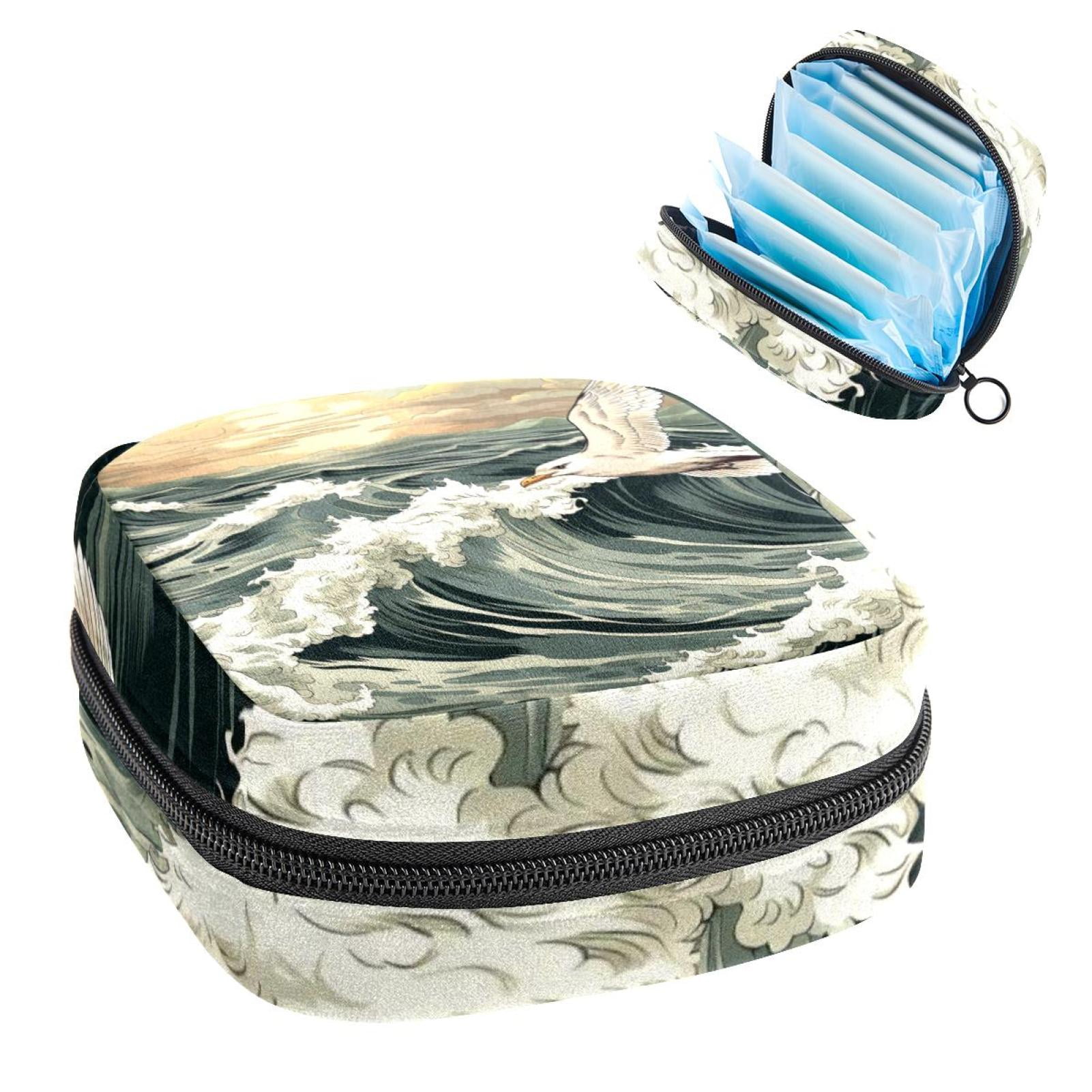 Seagull Sanitary Napkin Bag with Plush Fabric, Sponge, and Oxford Cloth ...