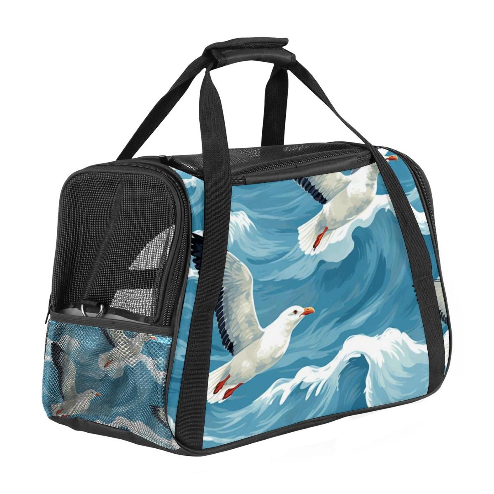 Seagull Sherpa Pet Carrier Bag for Dogs and s - Fabric 900D Oxford ...