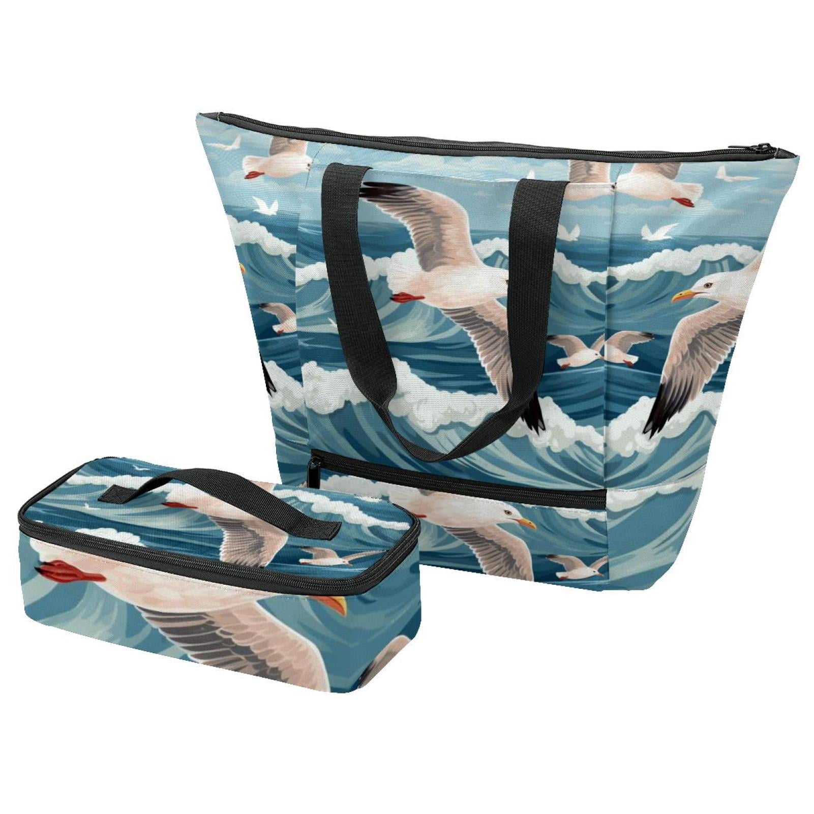 Seagull Travel Duffel Bag Sports Tote Gym Bags Shoulder Weekender ...