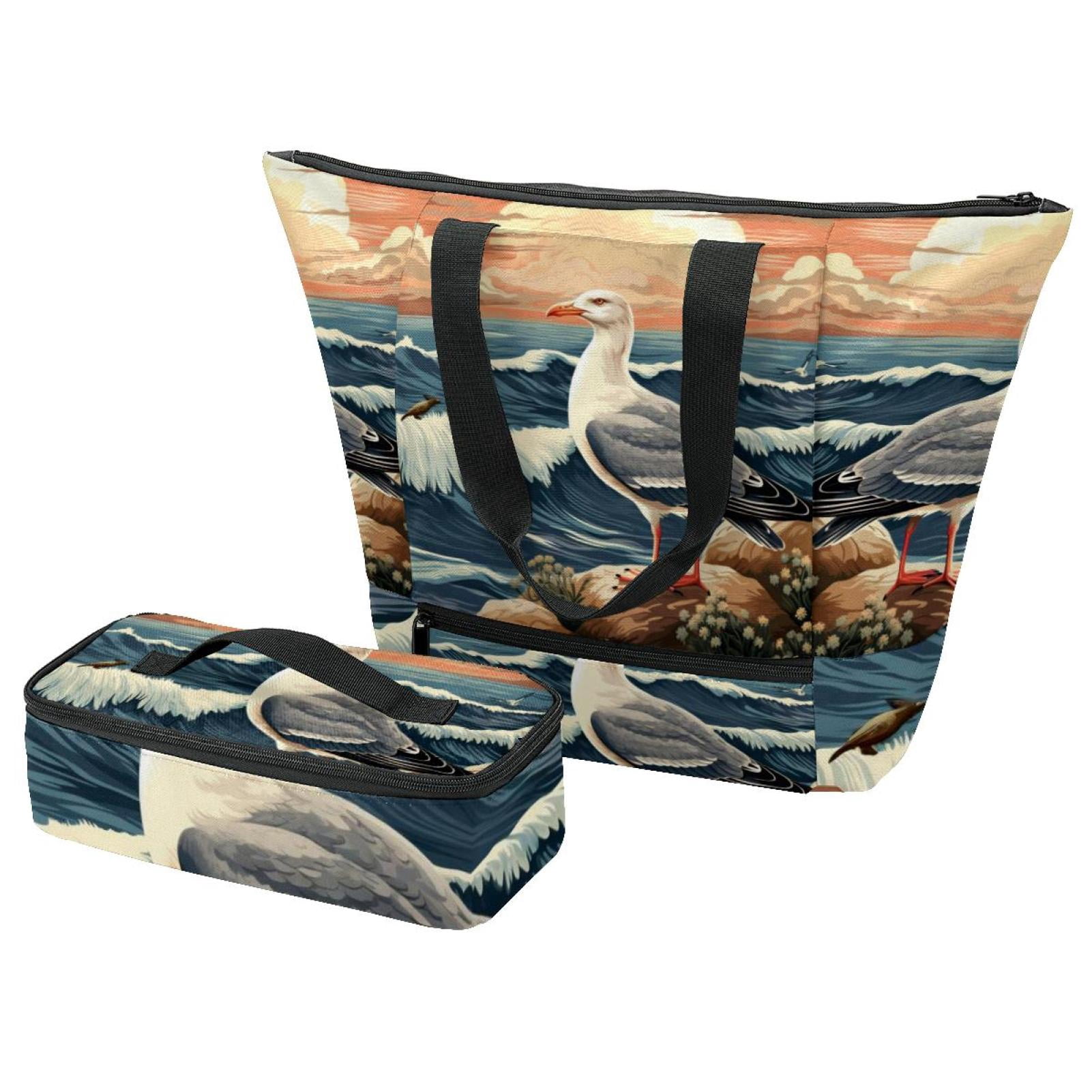 Seagull Travel Duffel Bag Sports Tote Gym Bags Shoulder Weekender ...